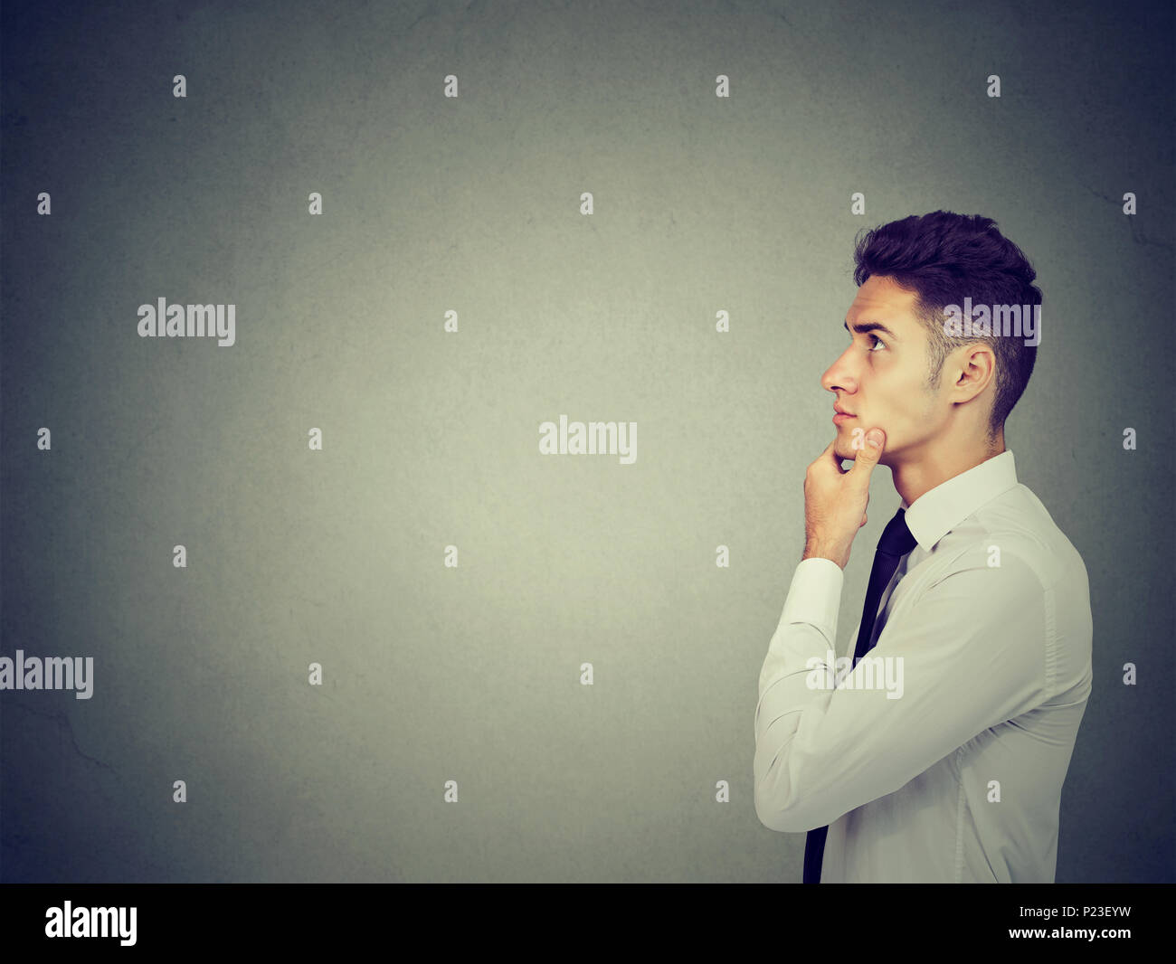 Thinking contemplate hi-res stock photography and images - Alamy