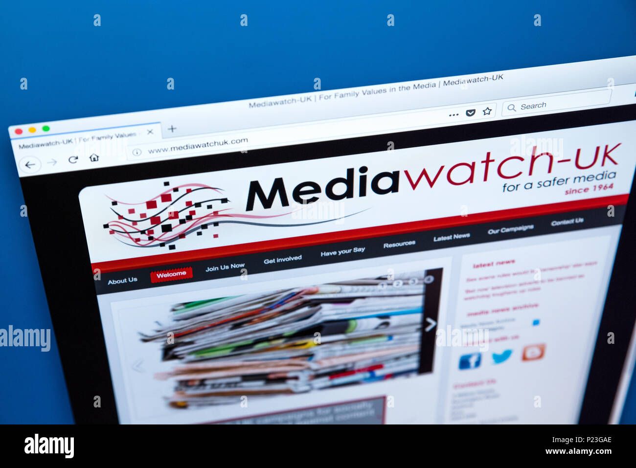 Mediawatch hi-res stock photography and images - Alamy