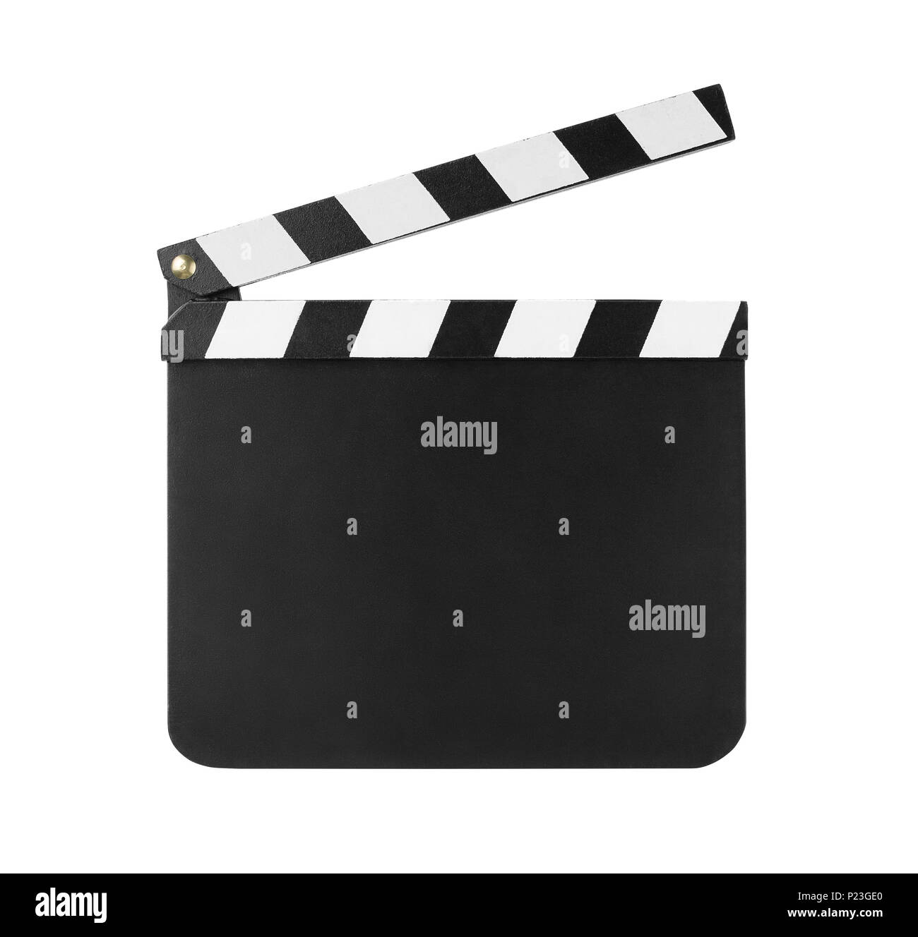 Blank Movie Clapboard Isolated High Resolution Stock Photography and ...