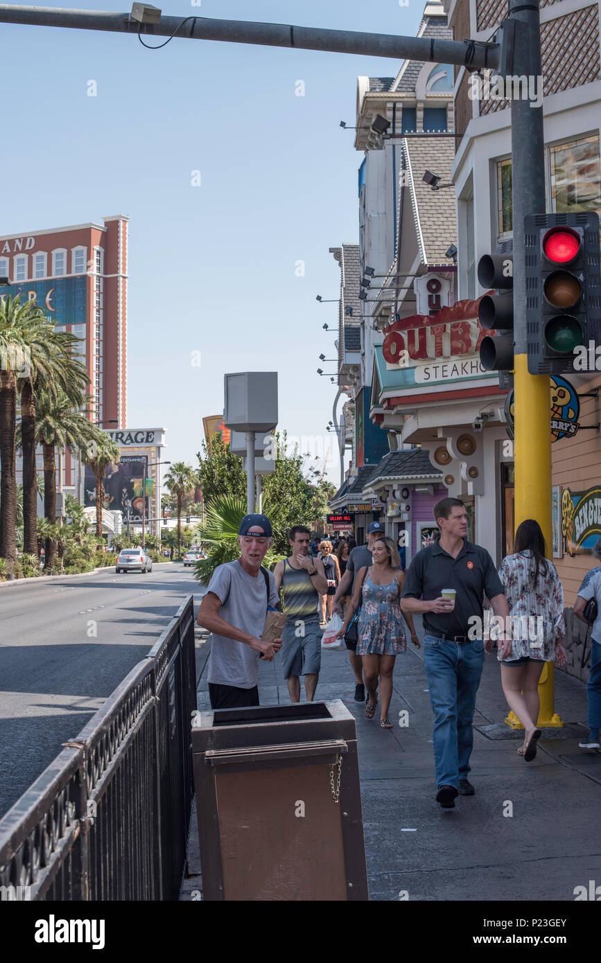 Sin City in Las Vegas in Nevada USA, June 2018 Stock Photo - Alamy