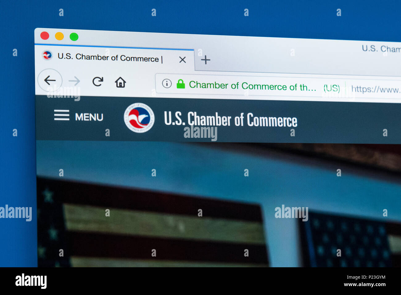 Us chamber of commerce logo hi-res stock photography and images - Alamy