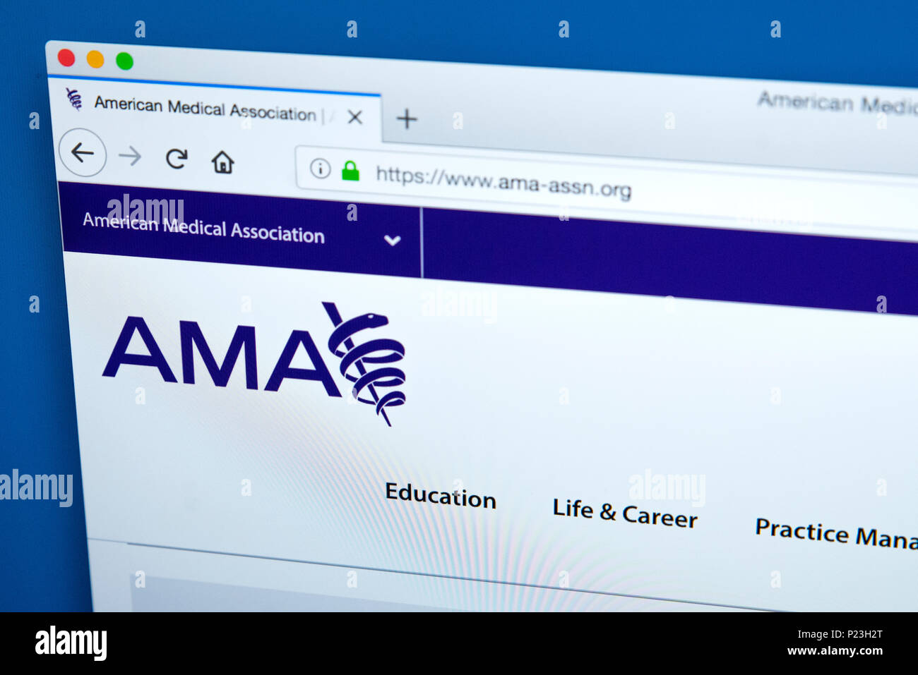 American medical association logo hi-res stock photography and images ...