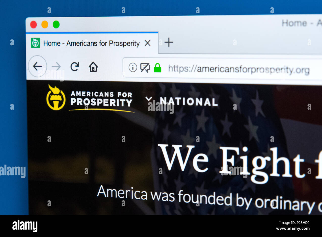 Americans for prosperity logo hi-res stock photography and images - Alamy