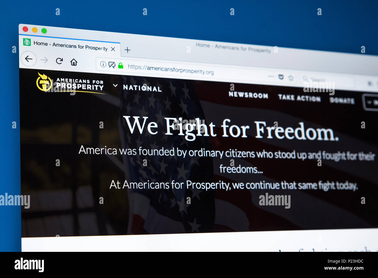 Americans for prosperity logo hi-res stock photography and images - Alamy