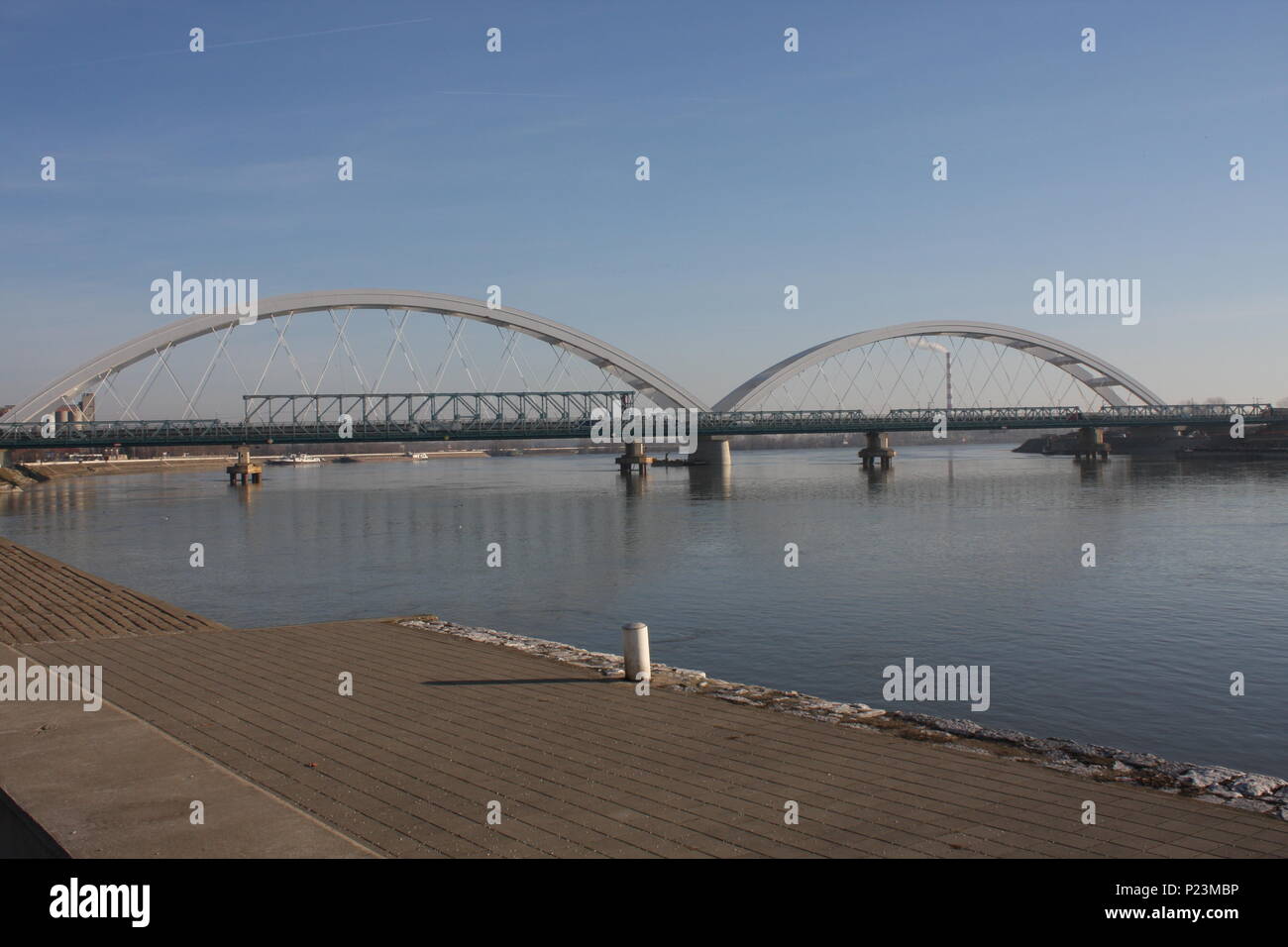 Zezelj bridge novi sad hi-res stock photography and images - Alamy