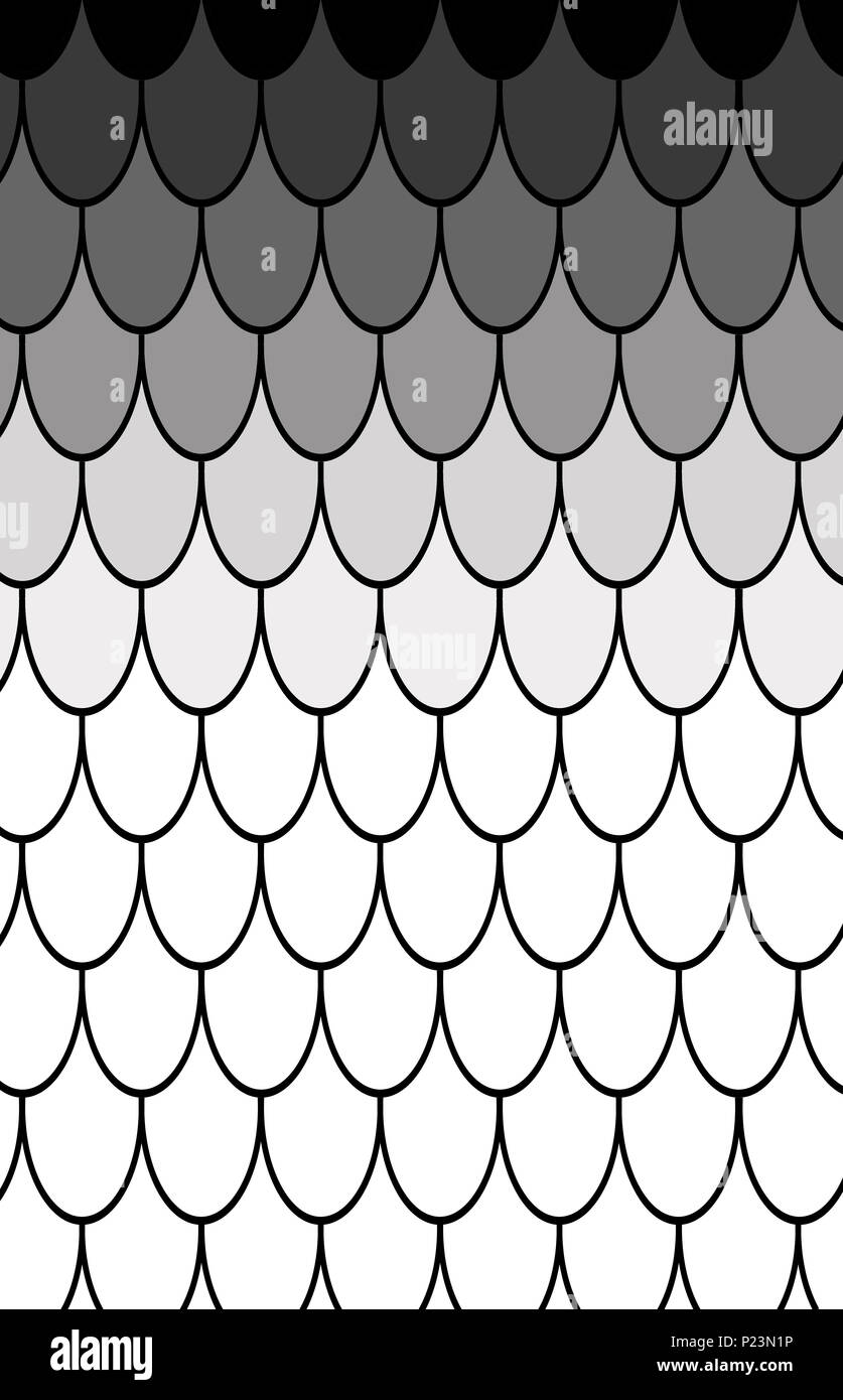 Fish scale motif. Art. Pattern. Background. Illustration Stock Photo ...
