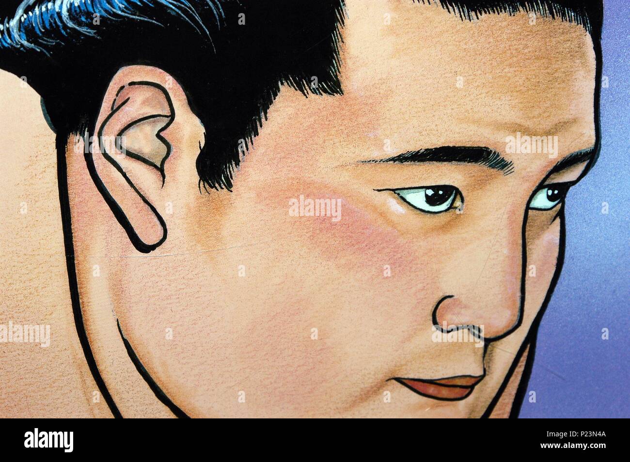 11 / 04 / 2006; Tokyo; press conference of sumo wrestler Kotooshu, on ...