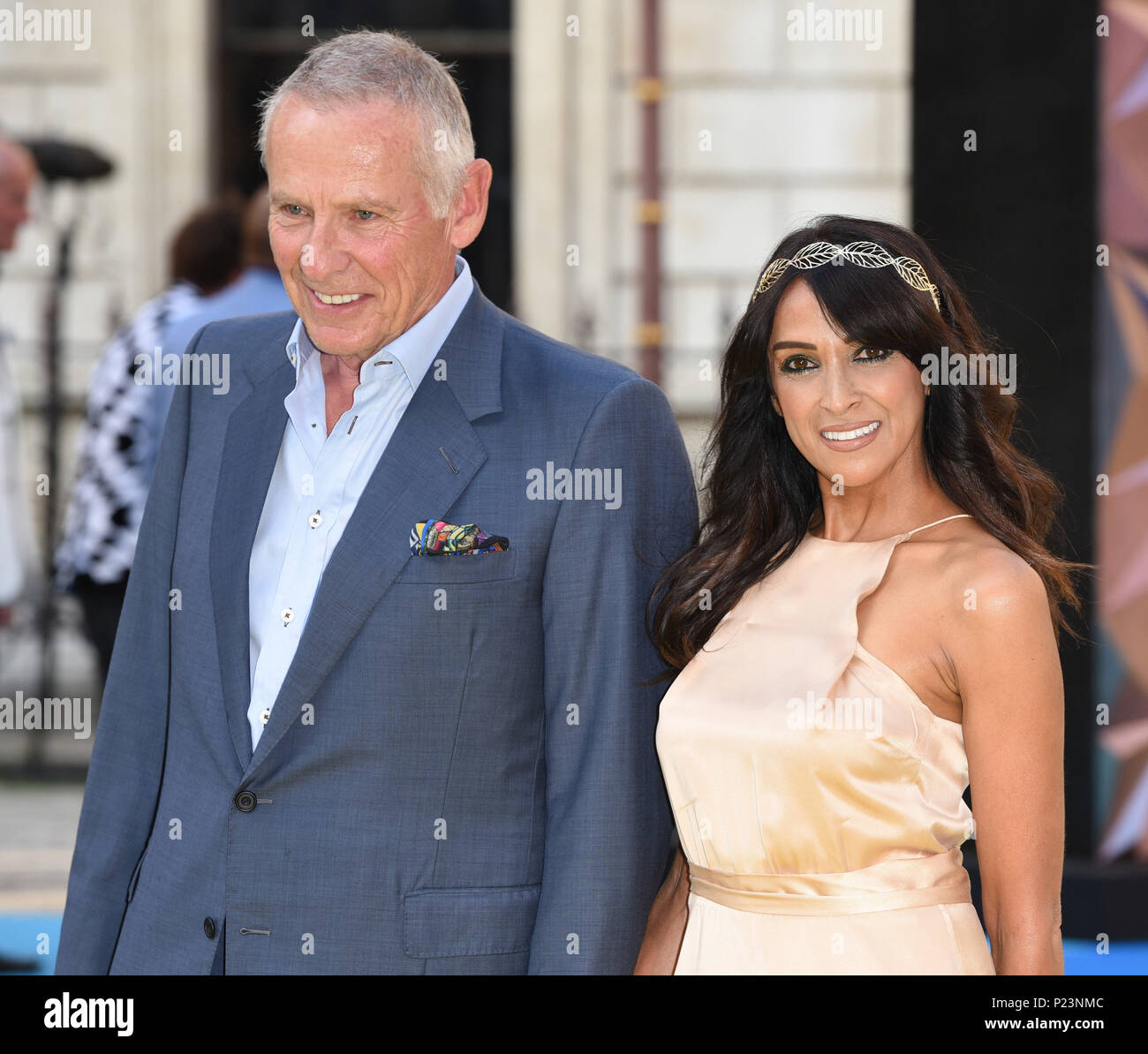 London, UK. Carl Michaelson and Jackie St Clair at the Royal Academy Of ...