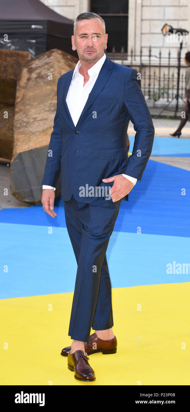 London, UK. Fat Tony at the Royal Academy Of Arts Summer Exhibition ...