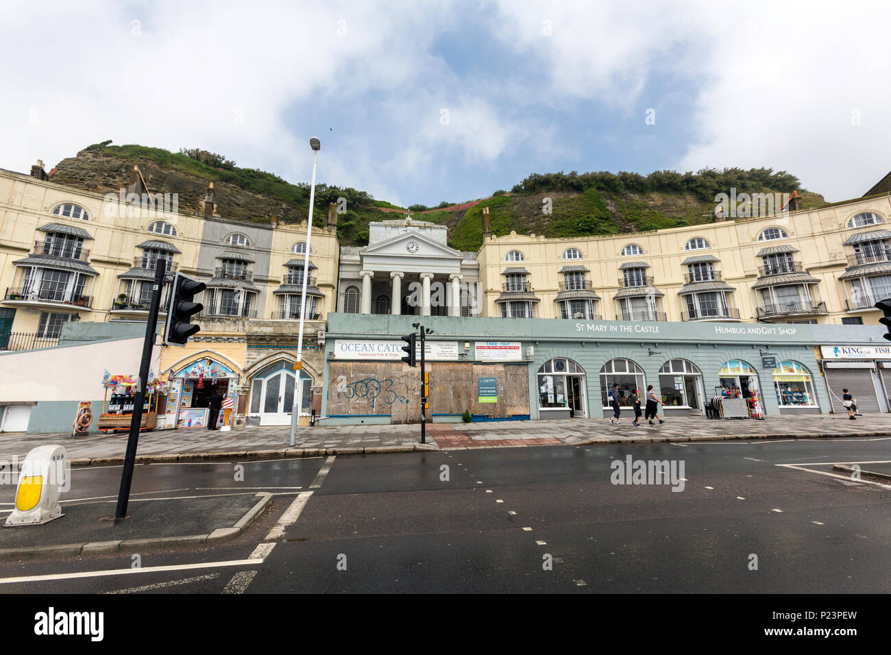 Pelham Crescent, Hastings, East Sussex, England , UK Stock Photo - Alamy