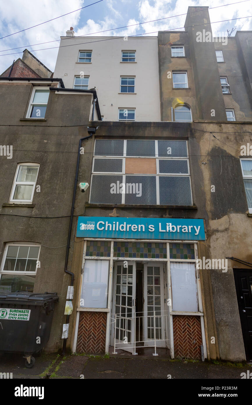 Children Library at Hastings, East Sussex, England , UK Stock Photo - Alamy