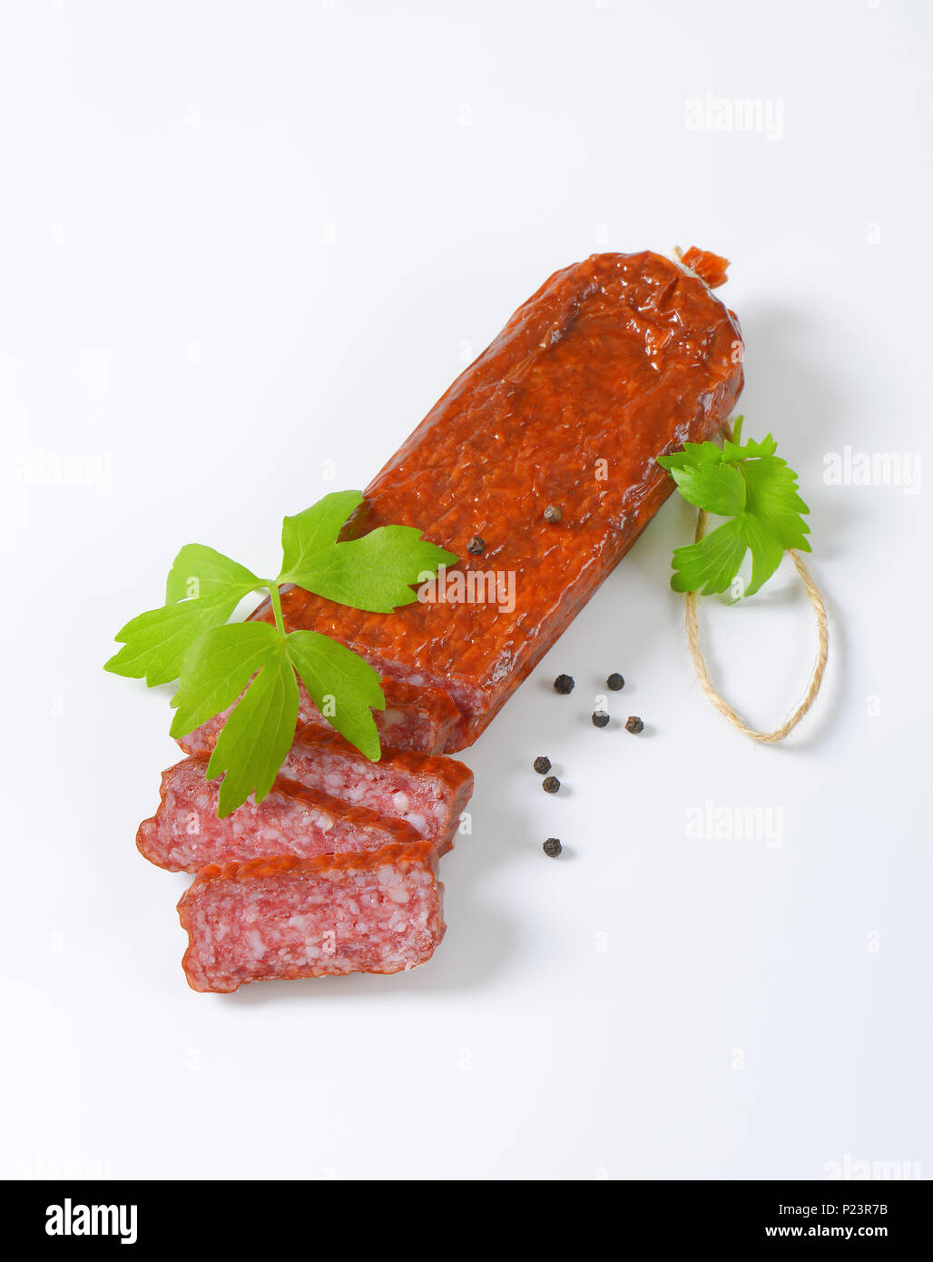 Salami dried hi-res stock photography and images - Alamy