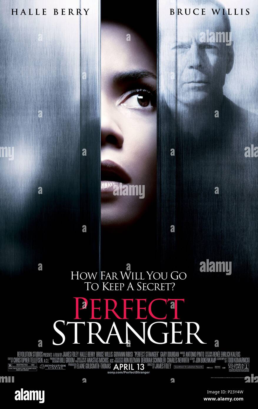 Original Film Title: PERFECT STRANGER. English Title: PERFECT STRANGER ...