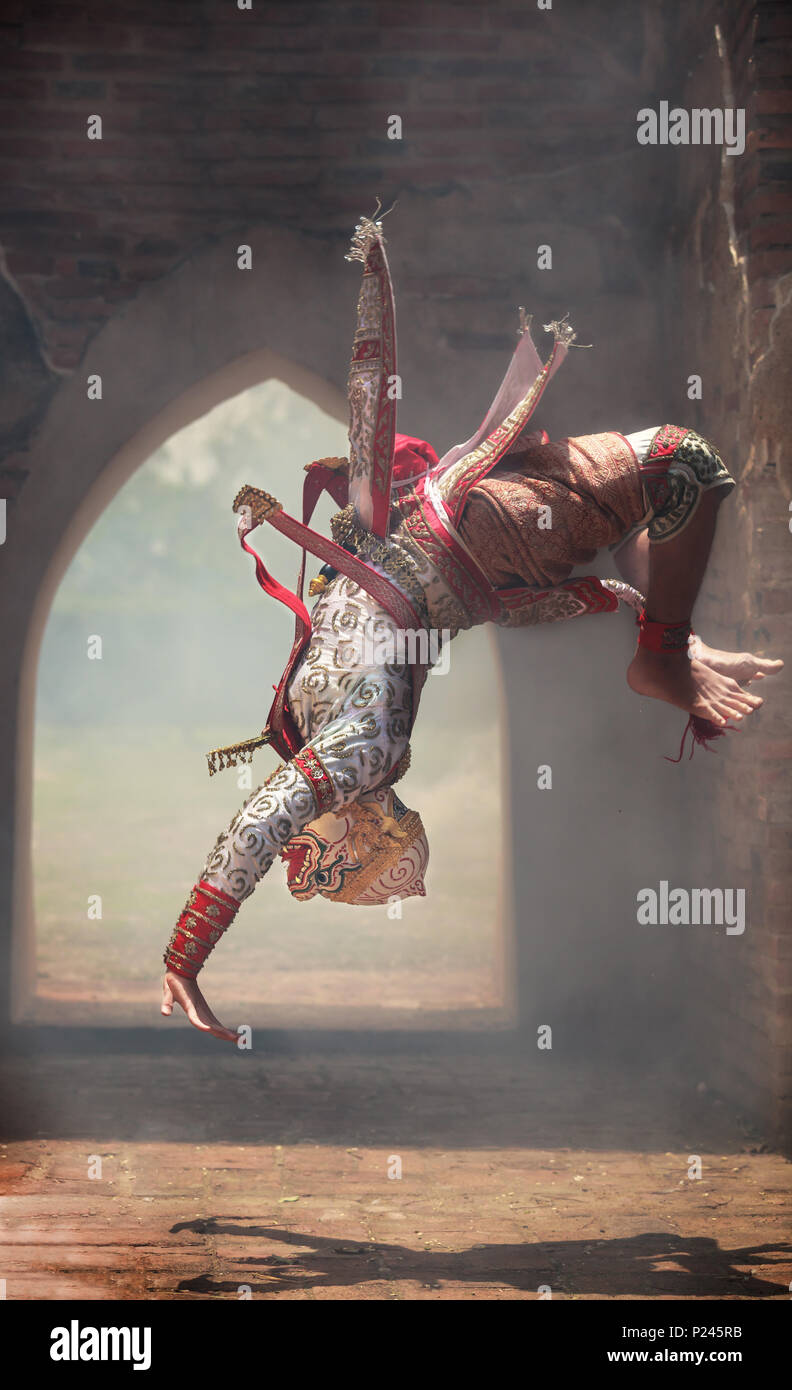 Hanuman ramayana ramakien hi-res stock photography and images - Alamy