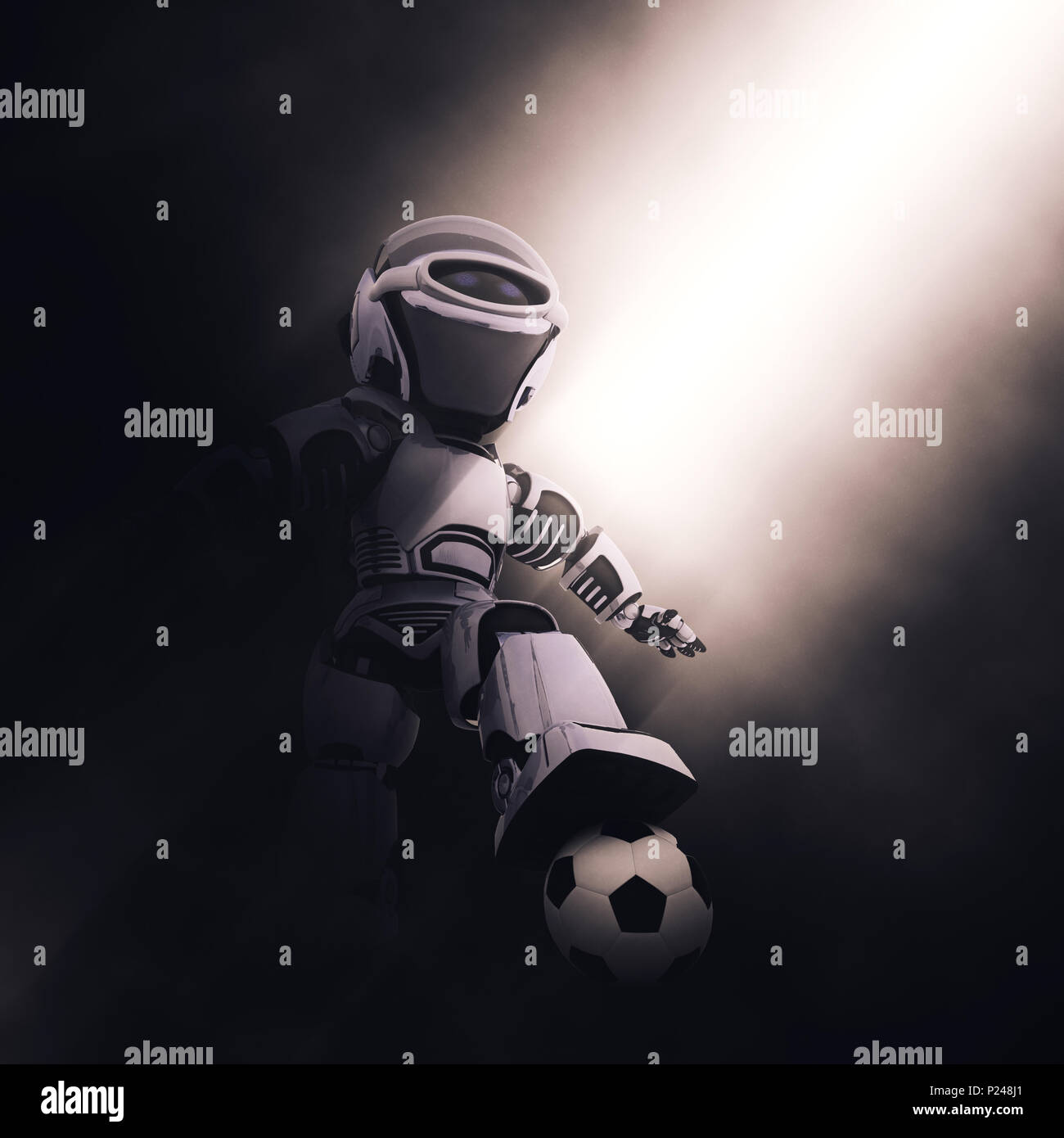 Football robot hi-res stock photography and images - Alamy