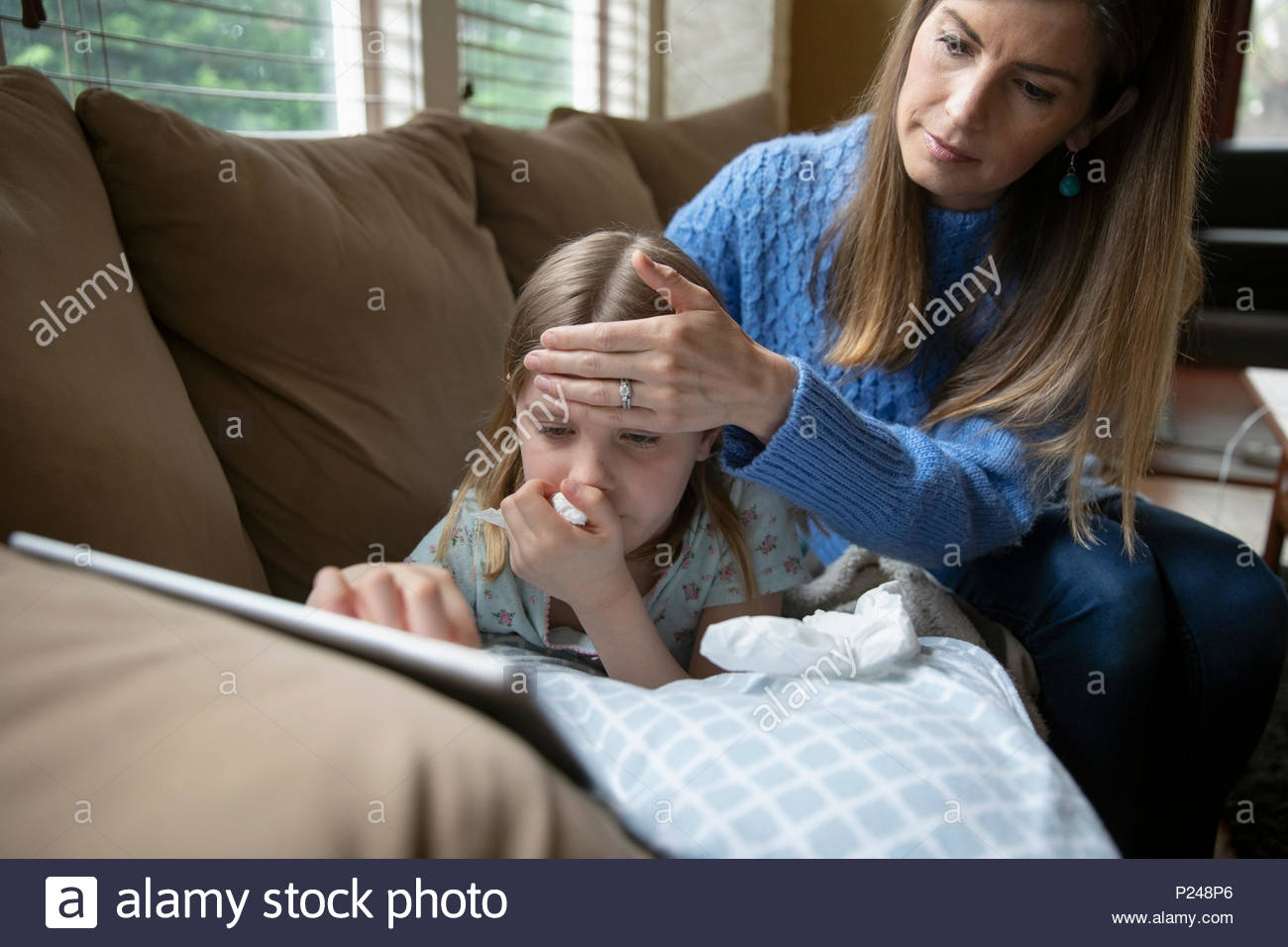 Sick child image hi-res stock photography and images - Alamy