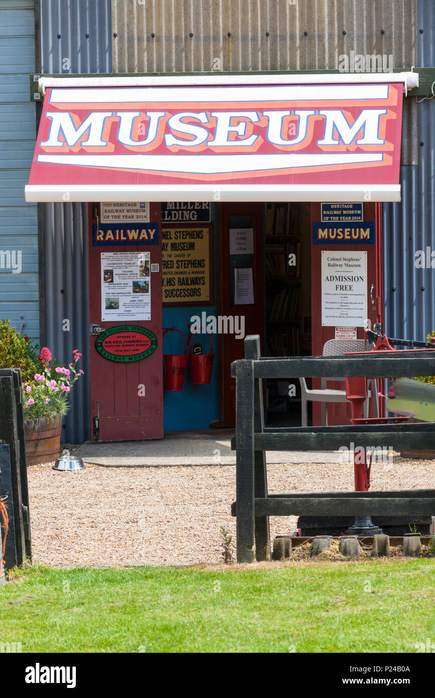 Railway museum, tenterden, kent, uk Stock Photo - Alamy