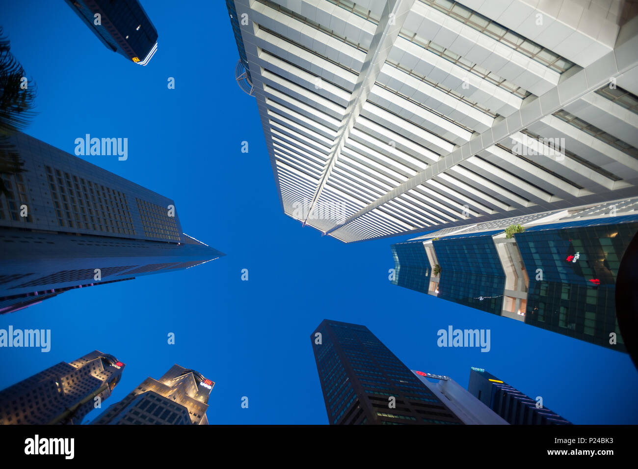 Modern buildings light high rise buildings hi-res stock photography and ...