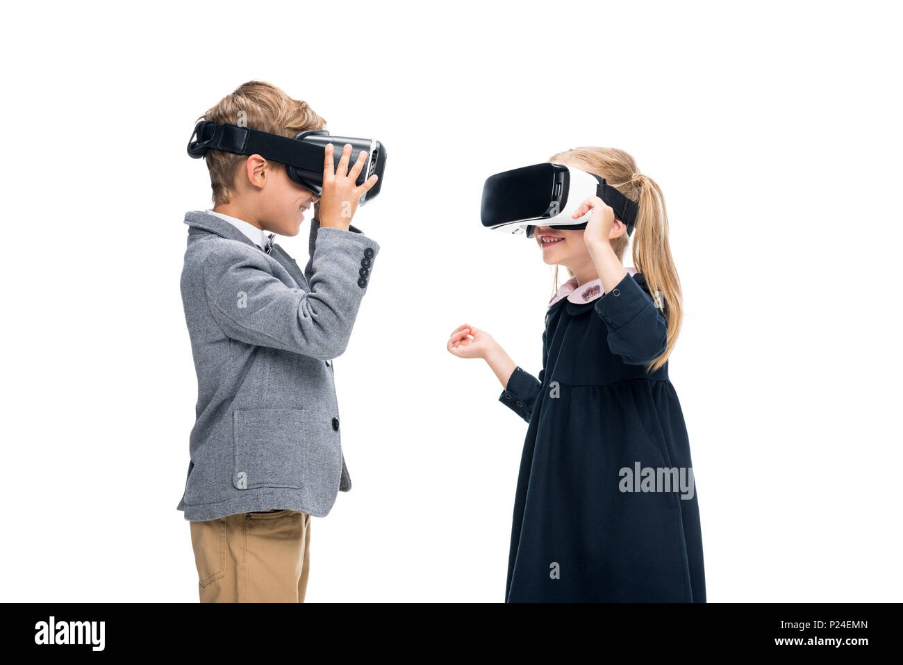 Headsets computers Cut Out Stock Images & Pictures - Alamy