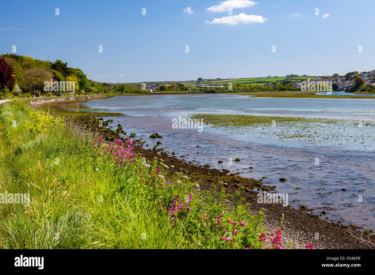 Hayle cornwall memorial walk hi-res stock photography and images - Alamy