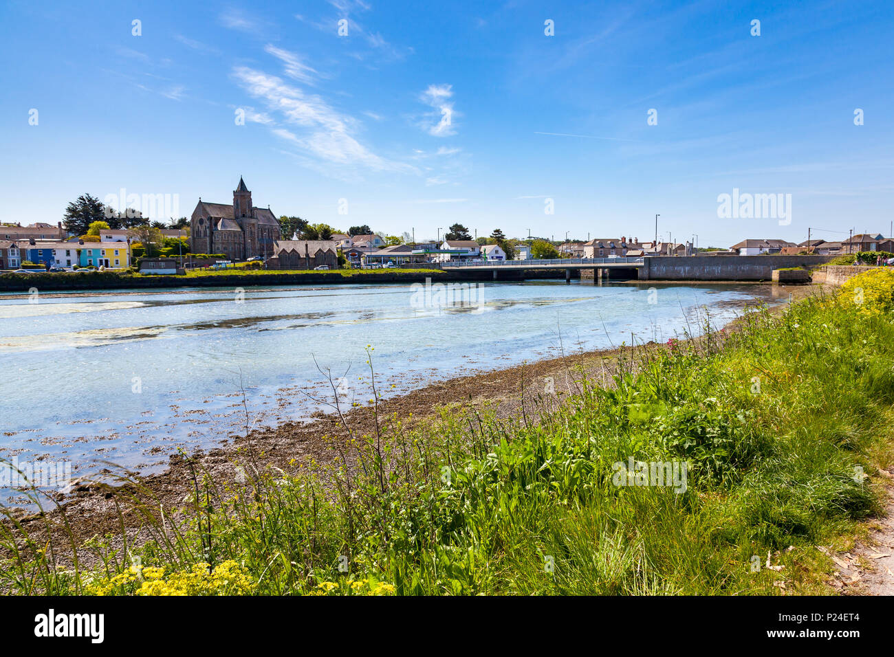 King George V Memorial Walk next to Copperhouse Pool Hayle Cornwall ...