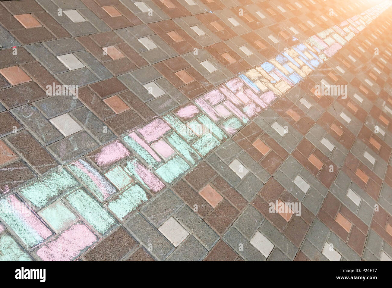 Chalk line pavement hi-res stock photography and images - Alamy