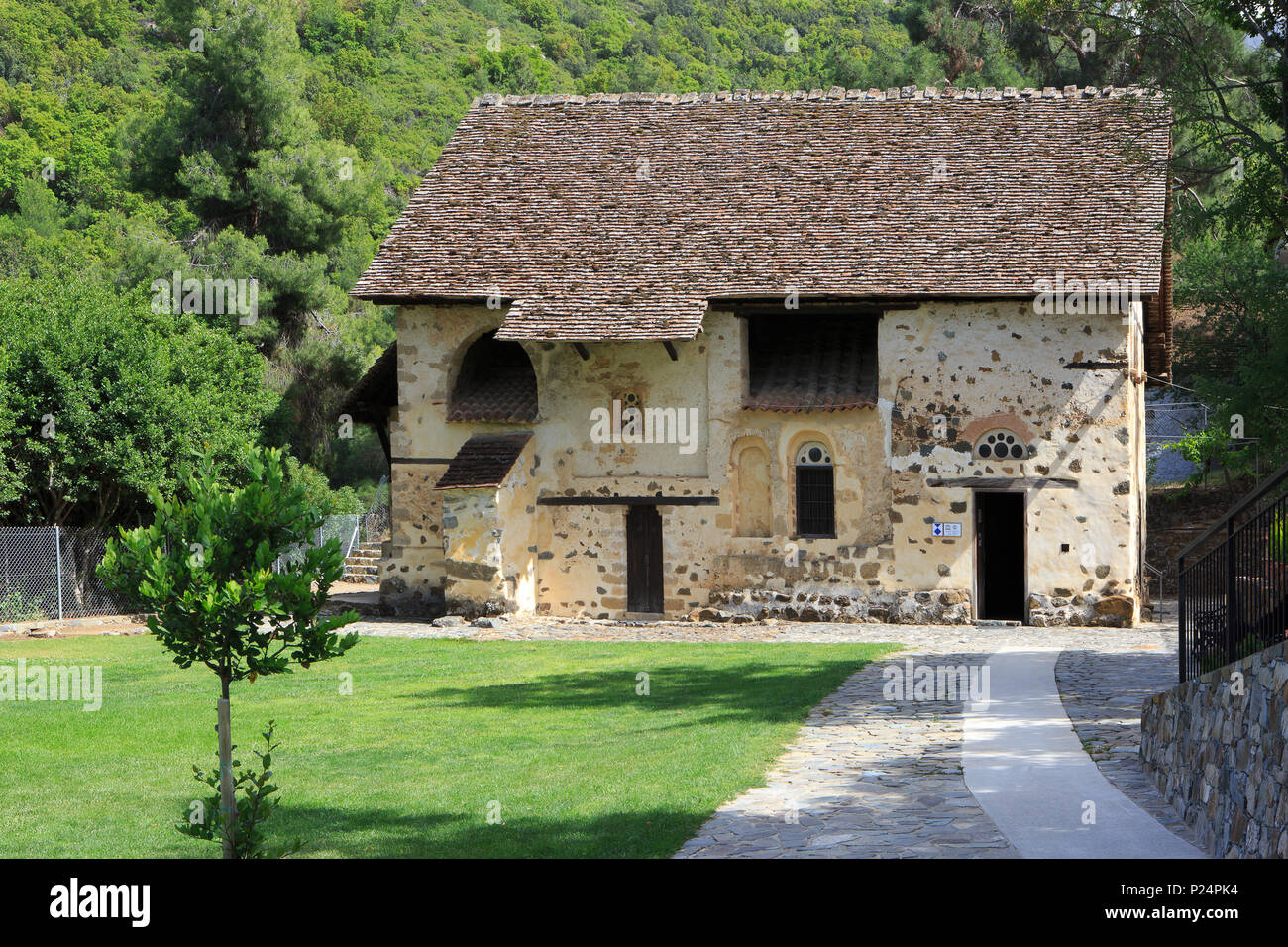 Byzantine roof tiles churches hi-res stock photography and images - Alamy