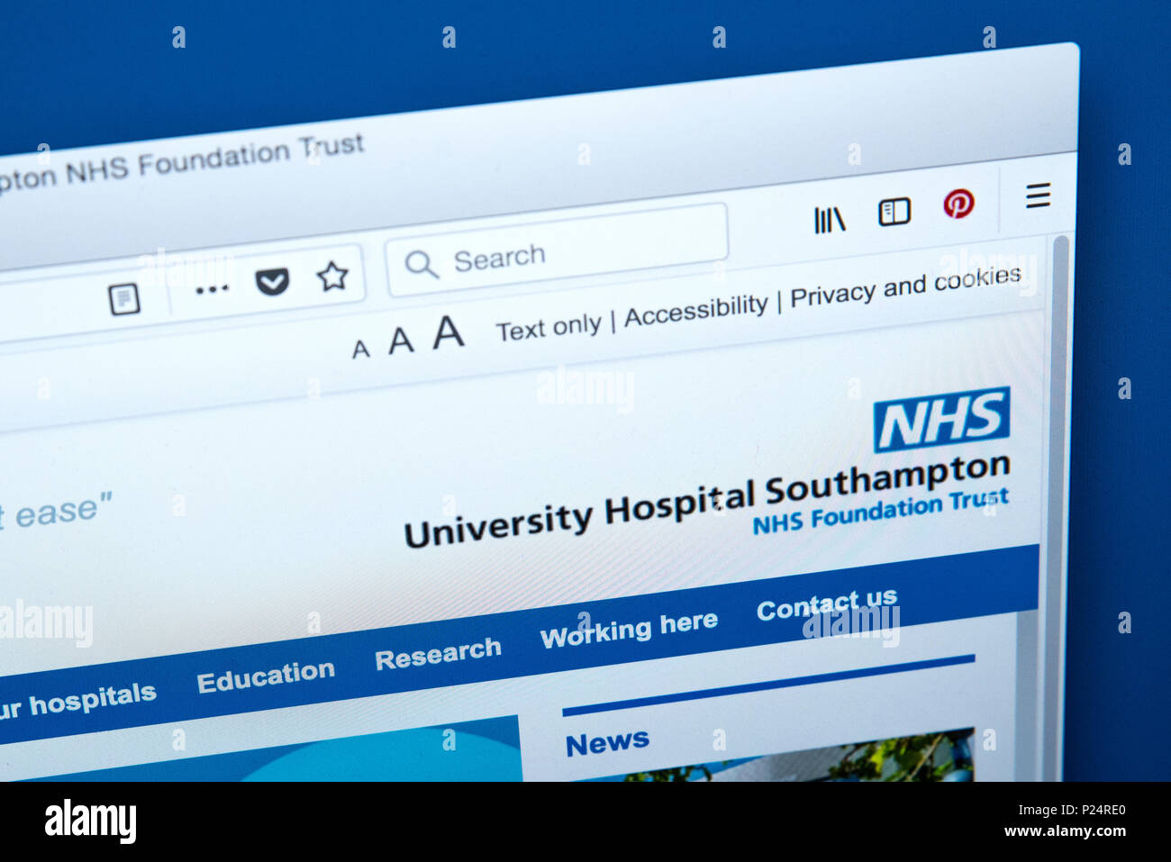 University hospital southampton hi-res stock photography and images - Alamy