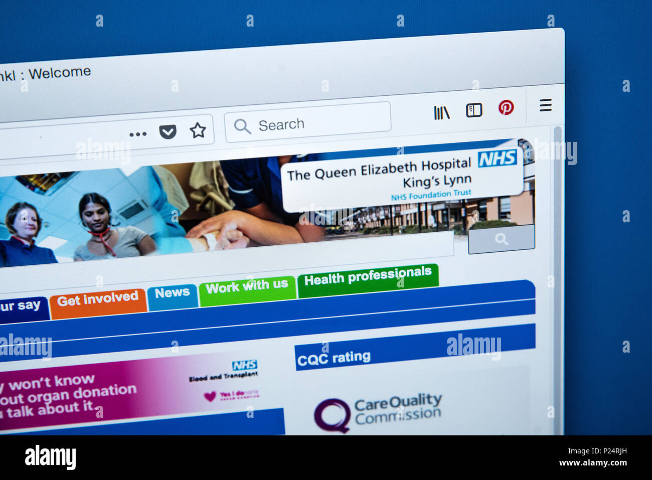 Queen elizabeth hospital kings lynn hi-res stock photography and images - Alamy
