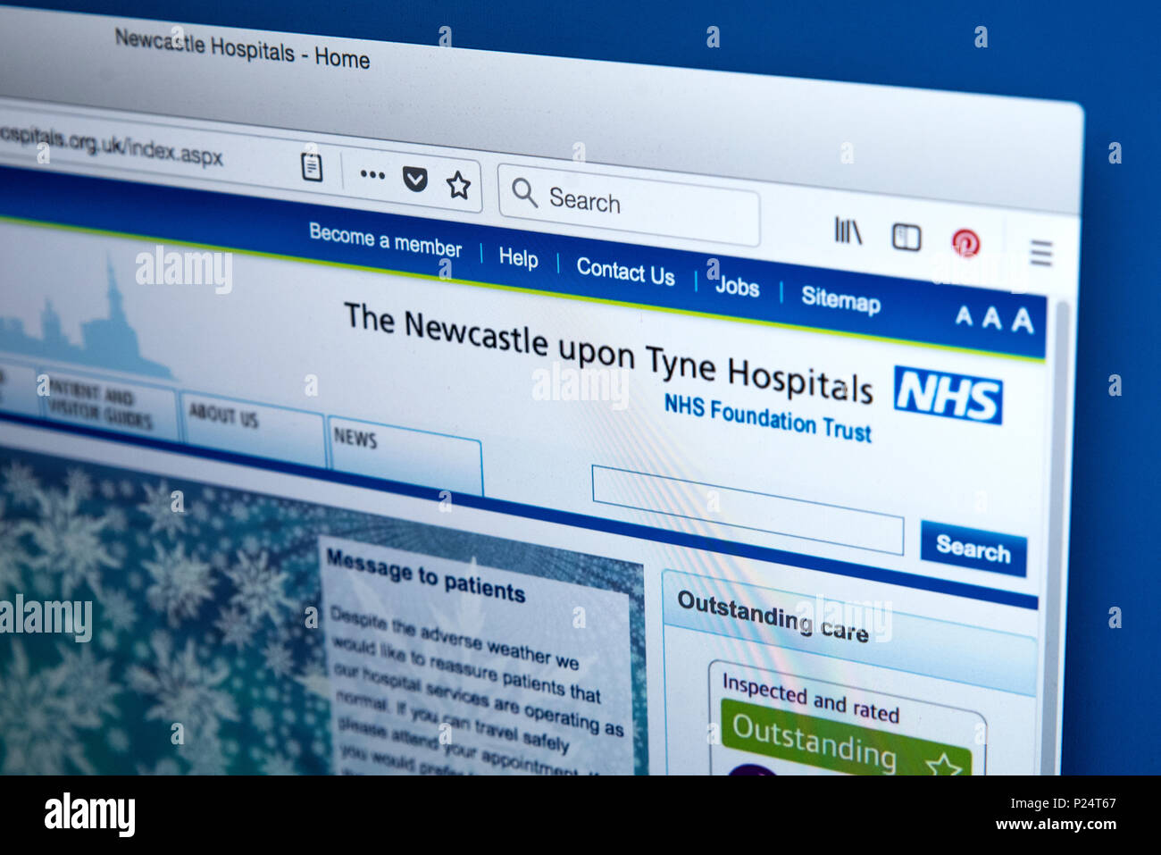 At the freeman hospital hi-res stock photography and images - Alamy