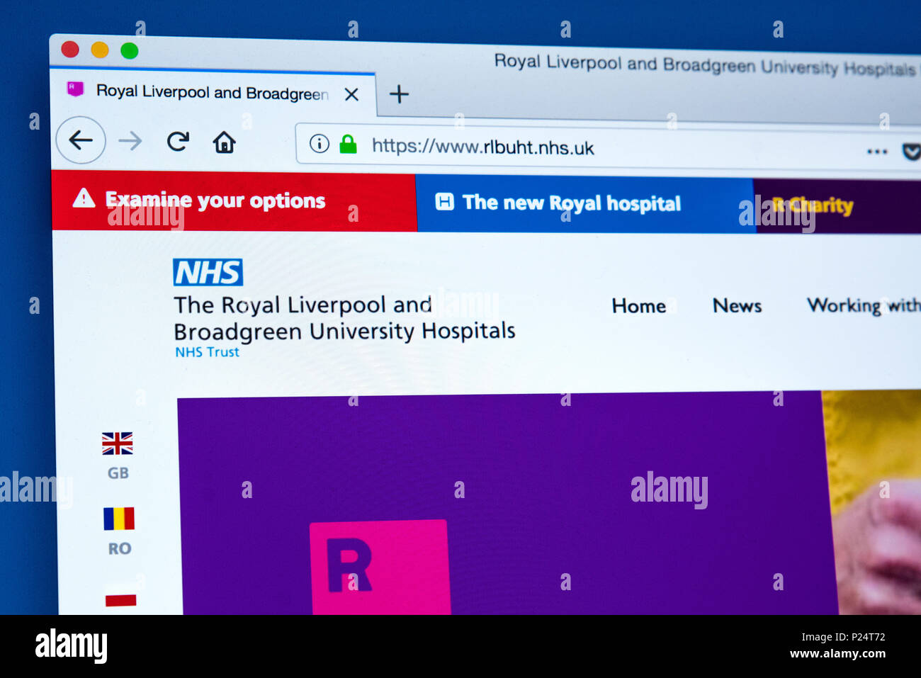 Broadgreen hospital hi-res stock photography and images - Alamy