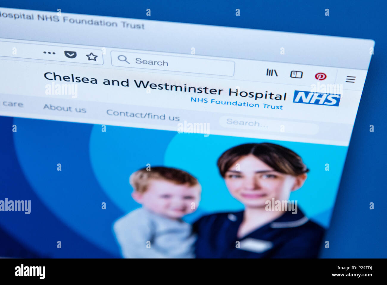 Chelsea and westminster hospital nhs foundation trust hi-res stock ...