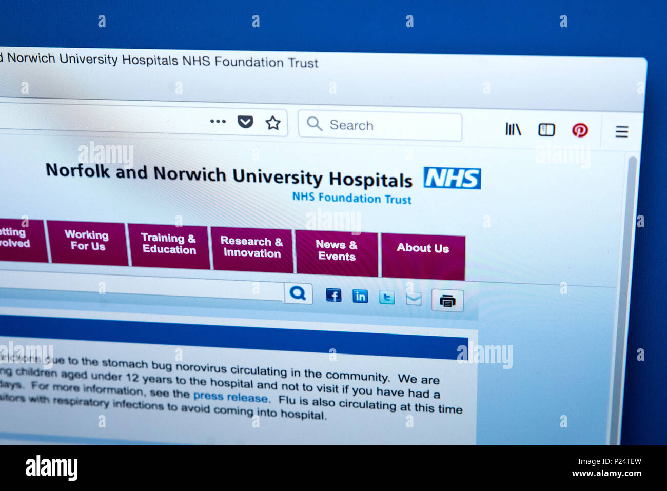 Norfolk and norwich university hospital hi-res stock photography and images - Alamy