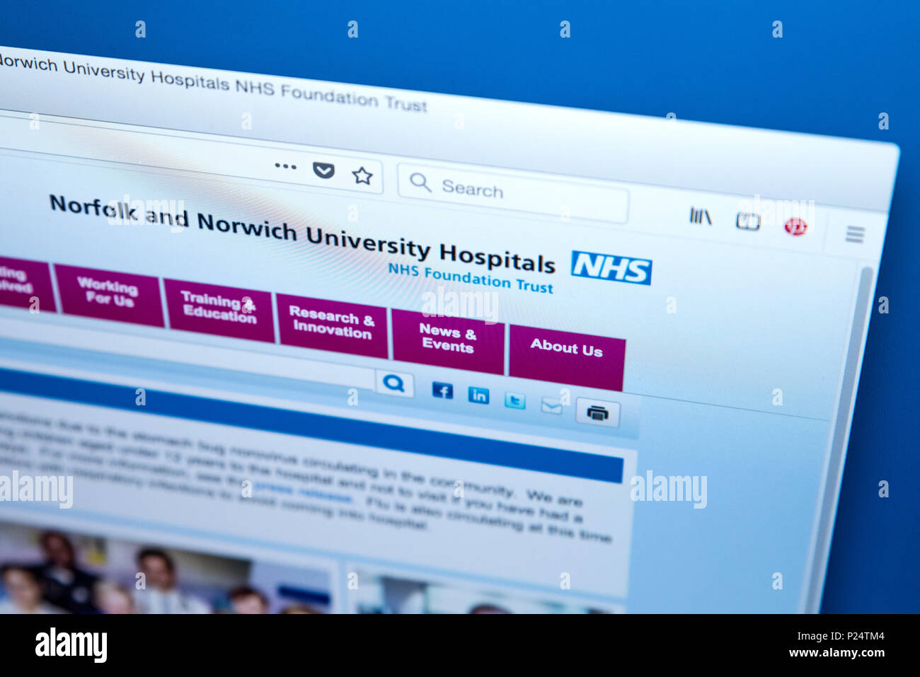 Norfolk and norwich university hospital hi-res stock photography and images - Alamy