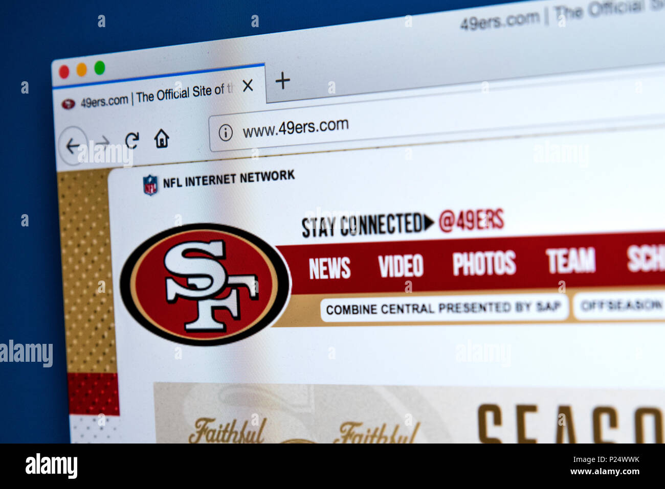 49ers logo hi-res stock photography and images - Alamy