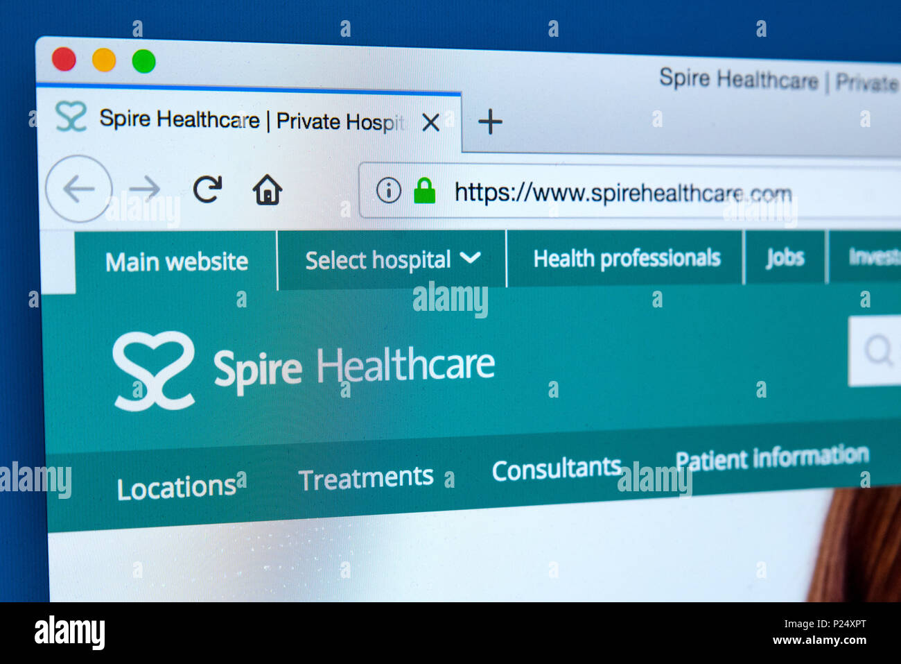 LONDON, UK - MARCH 5TH 2018: The homepage of the official website for ...