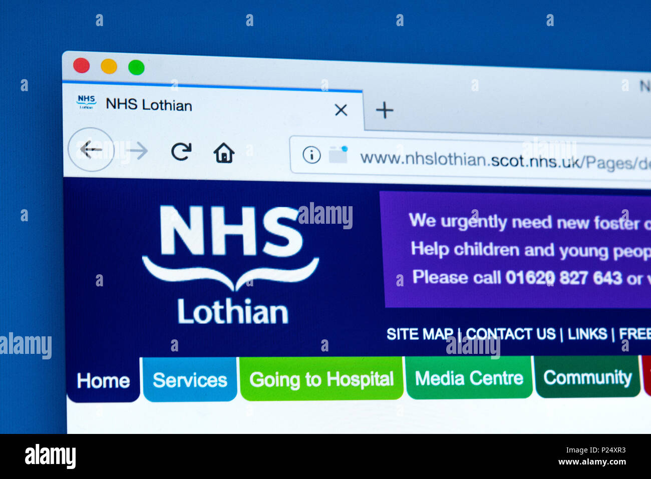Nhs scotland logo hi-res stock photography and images - Alamy