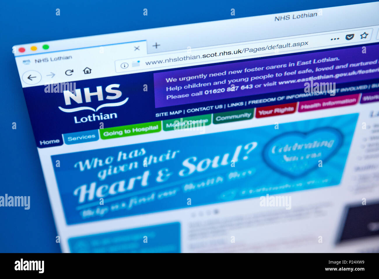 Nhs scotland logo hi-res stock photography and images - Alamy