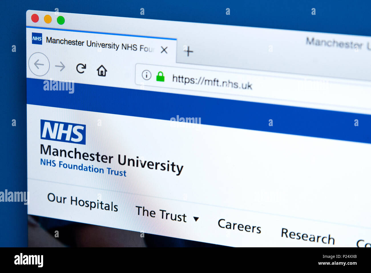 Manchester university hospital hi-res stock photography and images - Alamy