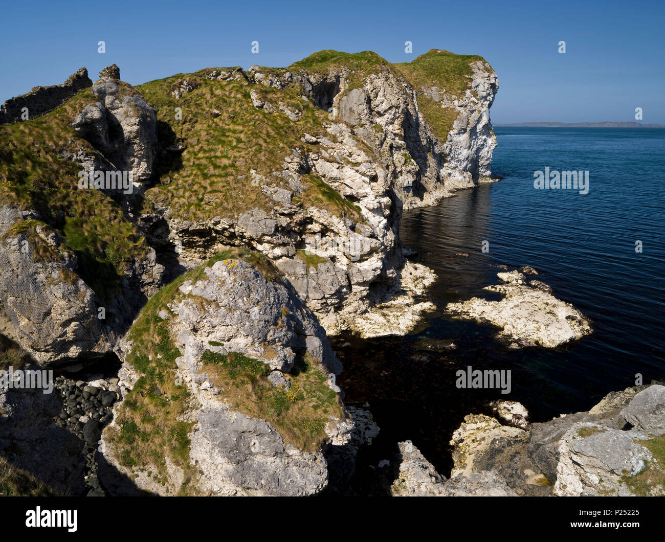 Kinbane Castle County Antrim High Resolution Stock Photography and ...