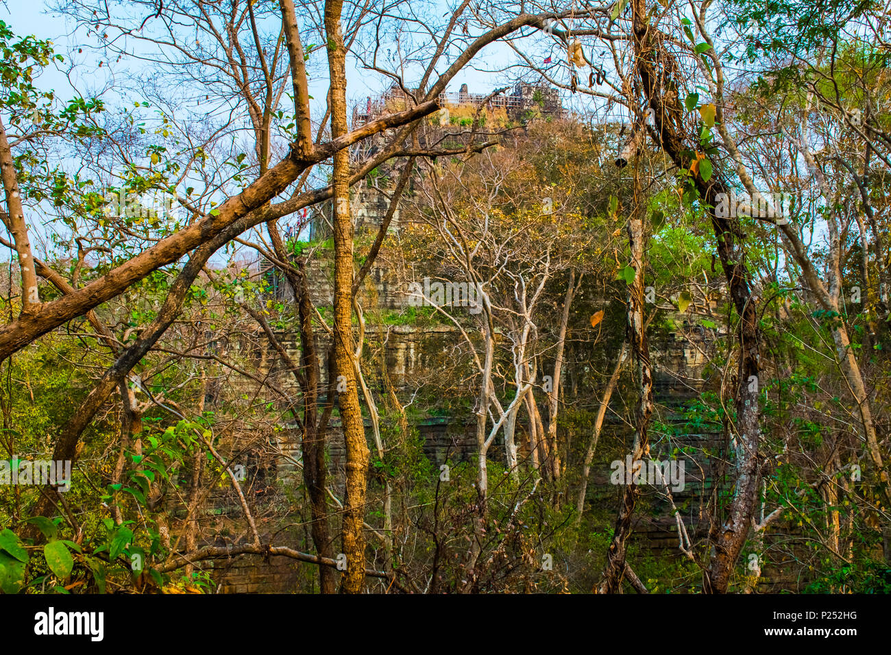 Pyramid of ancient complex Koh Ker, Cambodia Stock Photo - Alamy