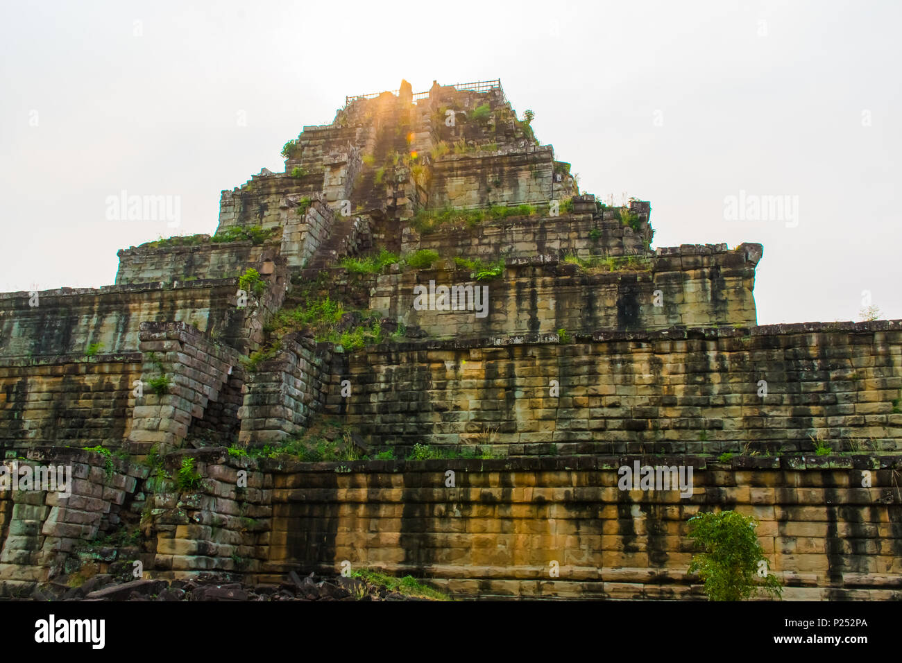 Pyramid of ancient complex Koh Ker, Cambodia Stock Photo - Alamy