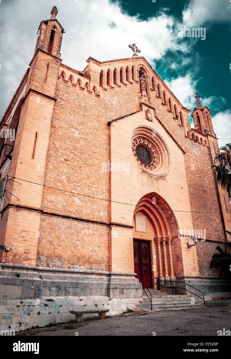 Church, Arta, Mallorca Stock Photo - Alamy