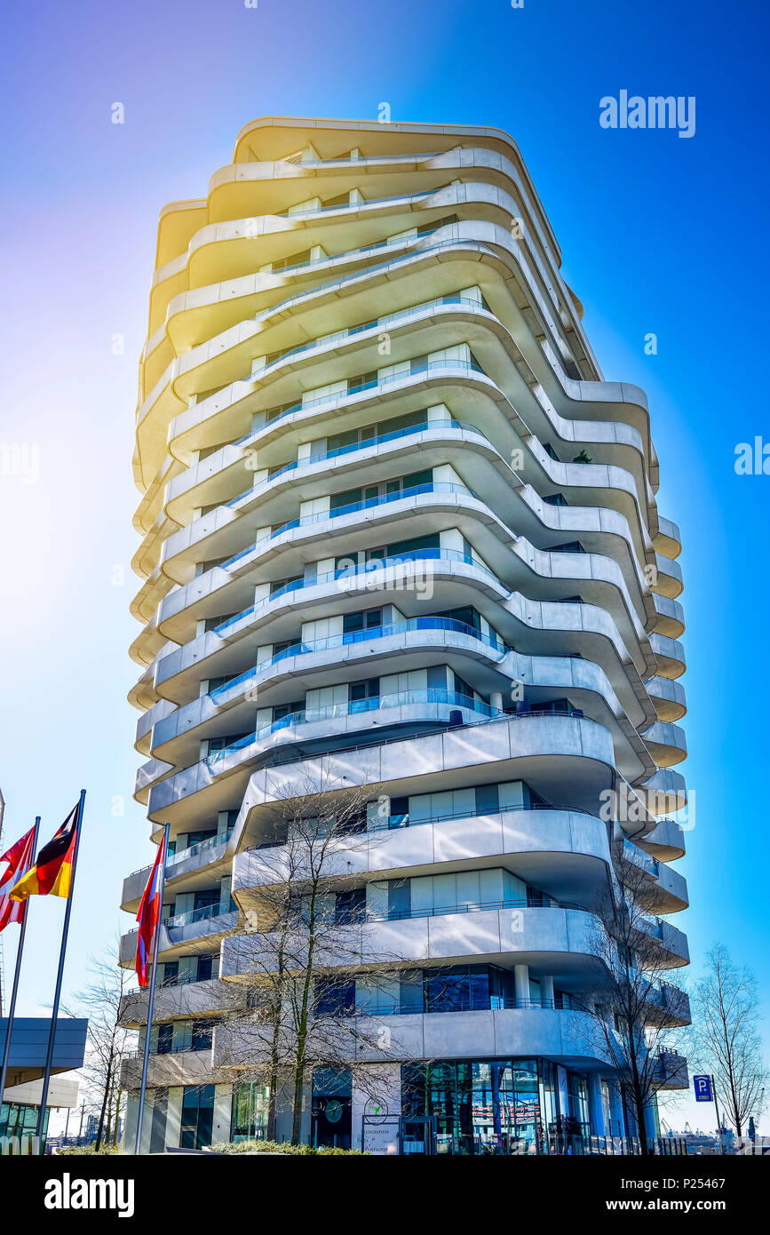 View of the marco polo tower hi-res stock photography and images - Alamy