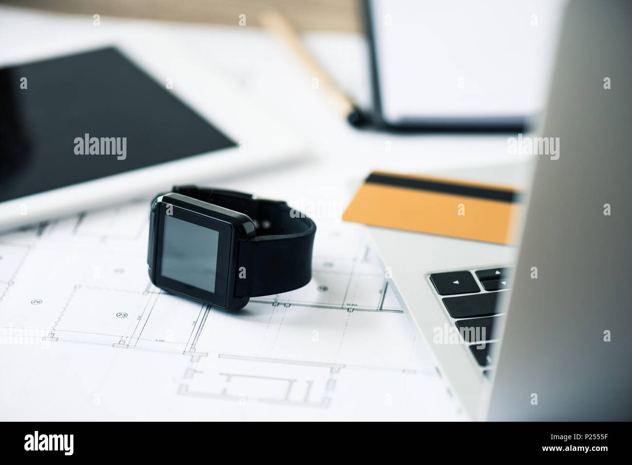 Digital innovation blueprint hi-res stock photography and images - Alamy