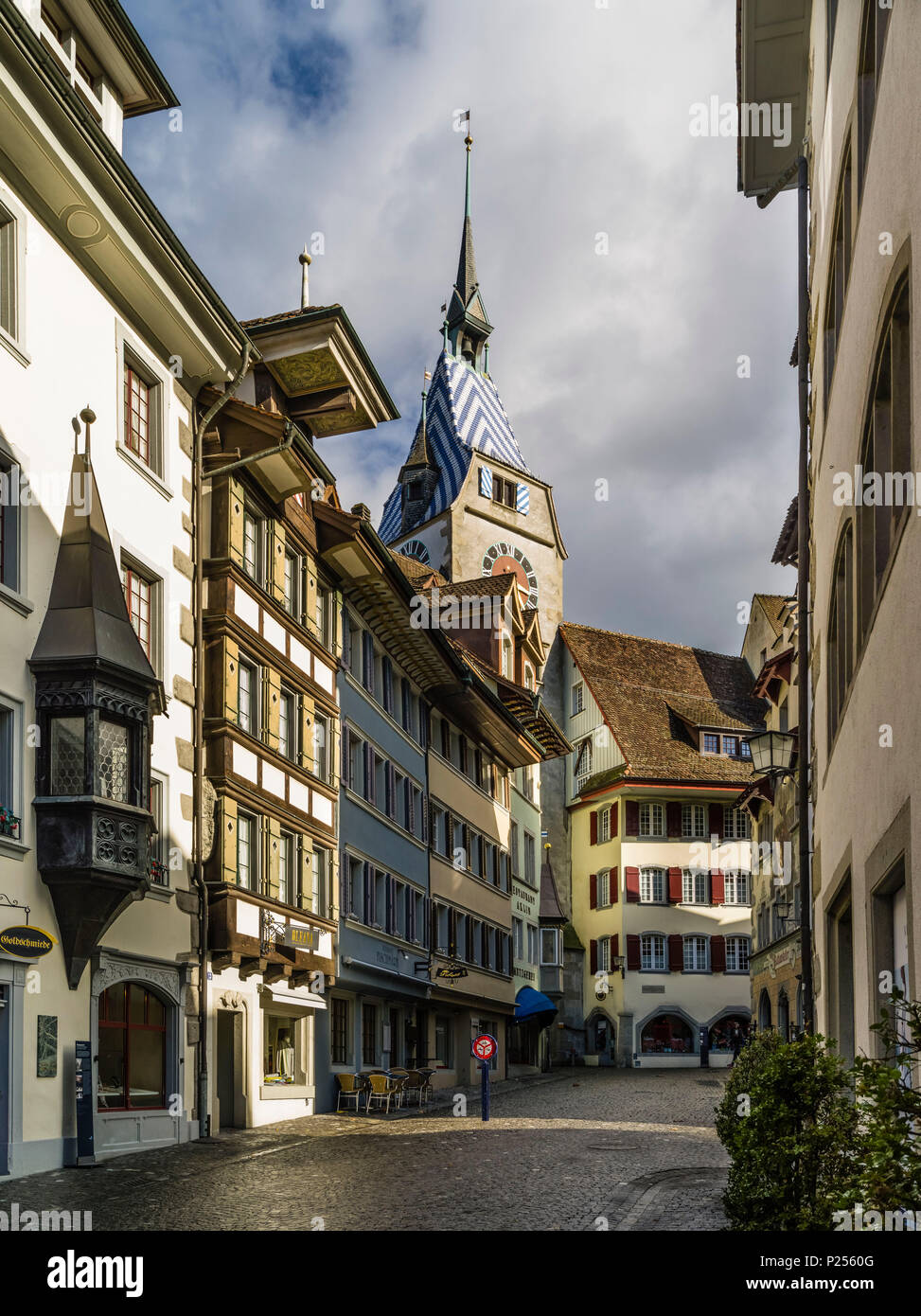 Switzerland zug zug old town hi-res stock photography and images - Alamy