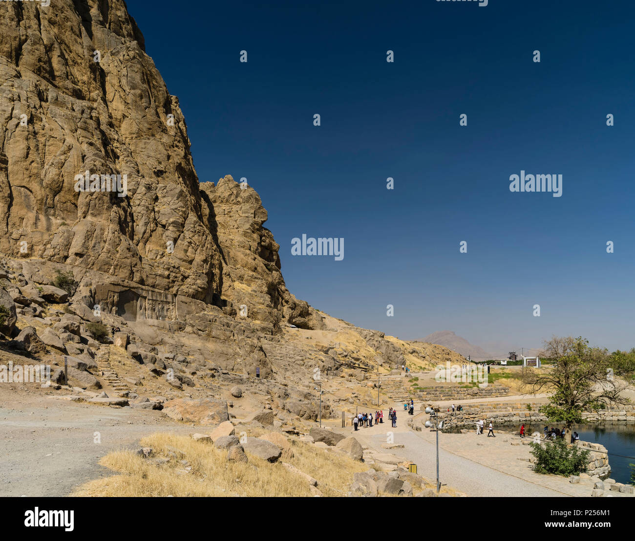 Bisotun Mountain in Iran Stock Photo - Alamy