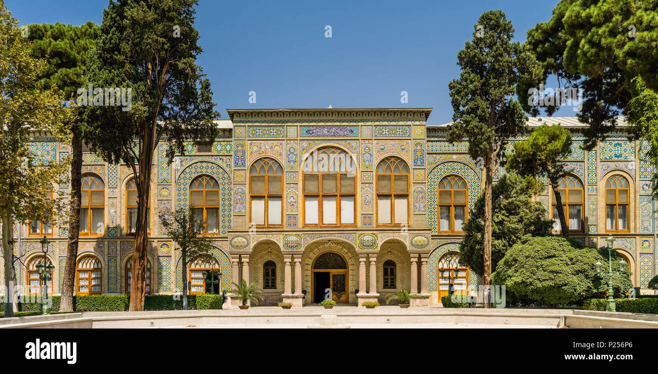 Golestan Palace in Tehran Stock Photo - Alamy
