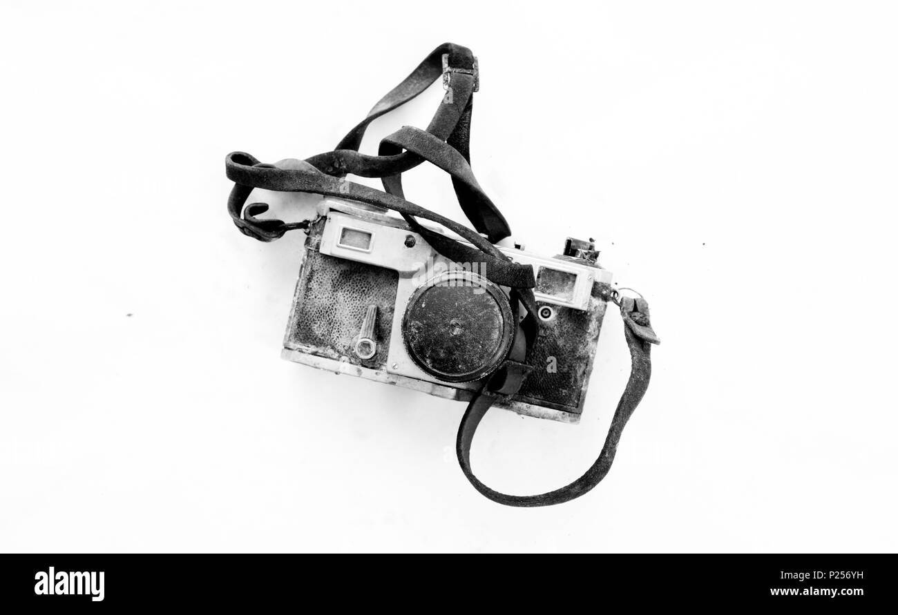 image of a vintage rusty and dusty film camera Stock Photo - Alamy