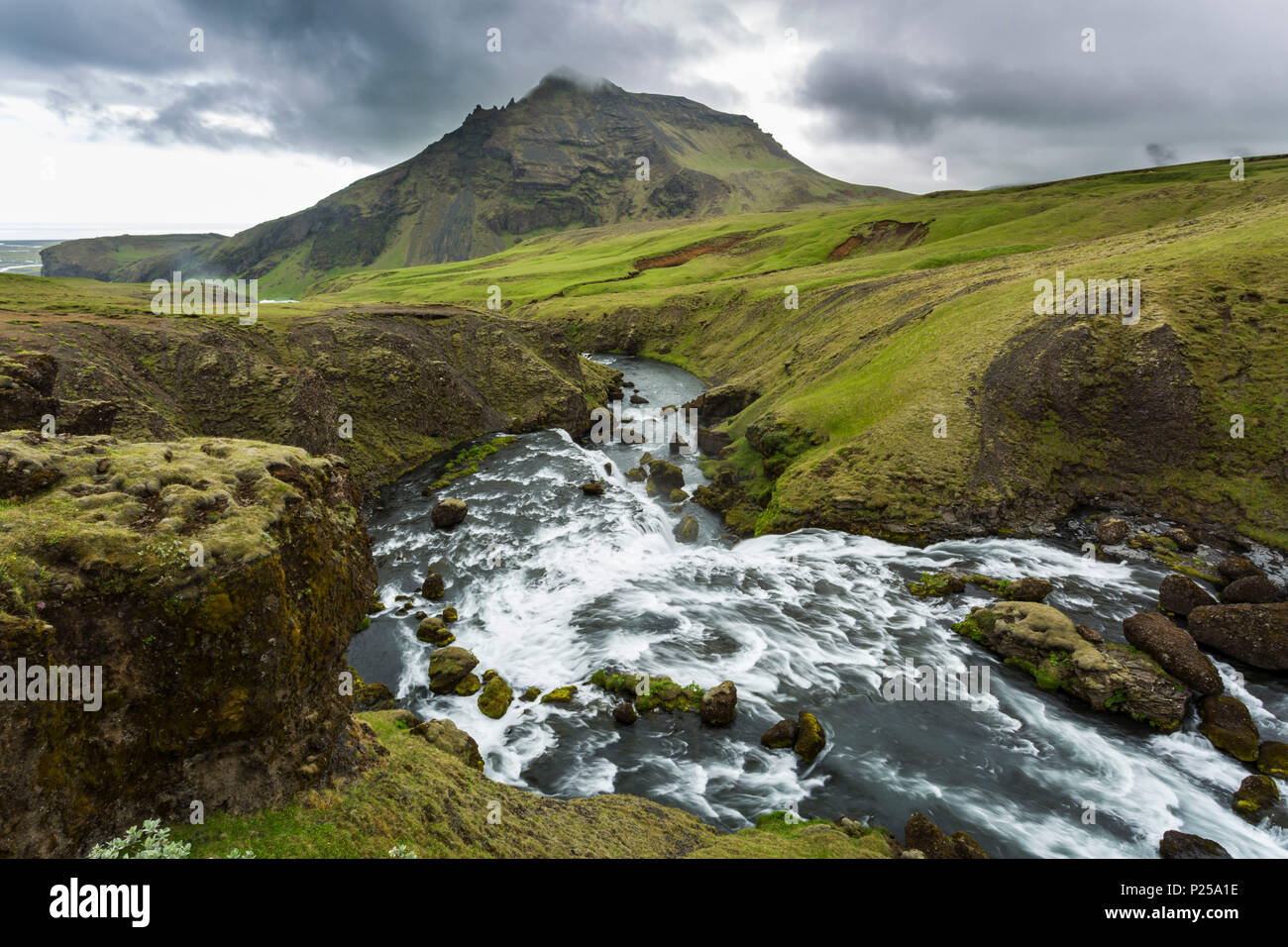 Skoga River, Iceland Stock Photo - Alamy